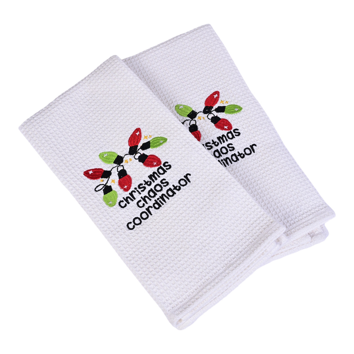 CHRISTMAS CHAOS DISHTOWEL- Set Of 2, MH-307 – Mona B Retail